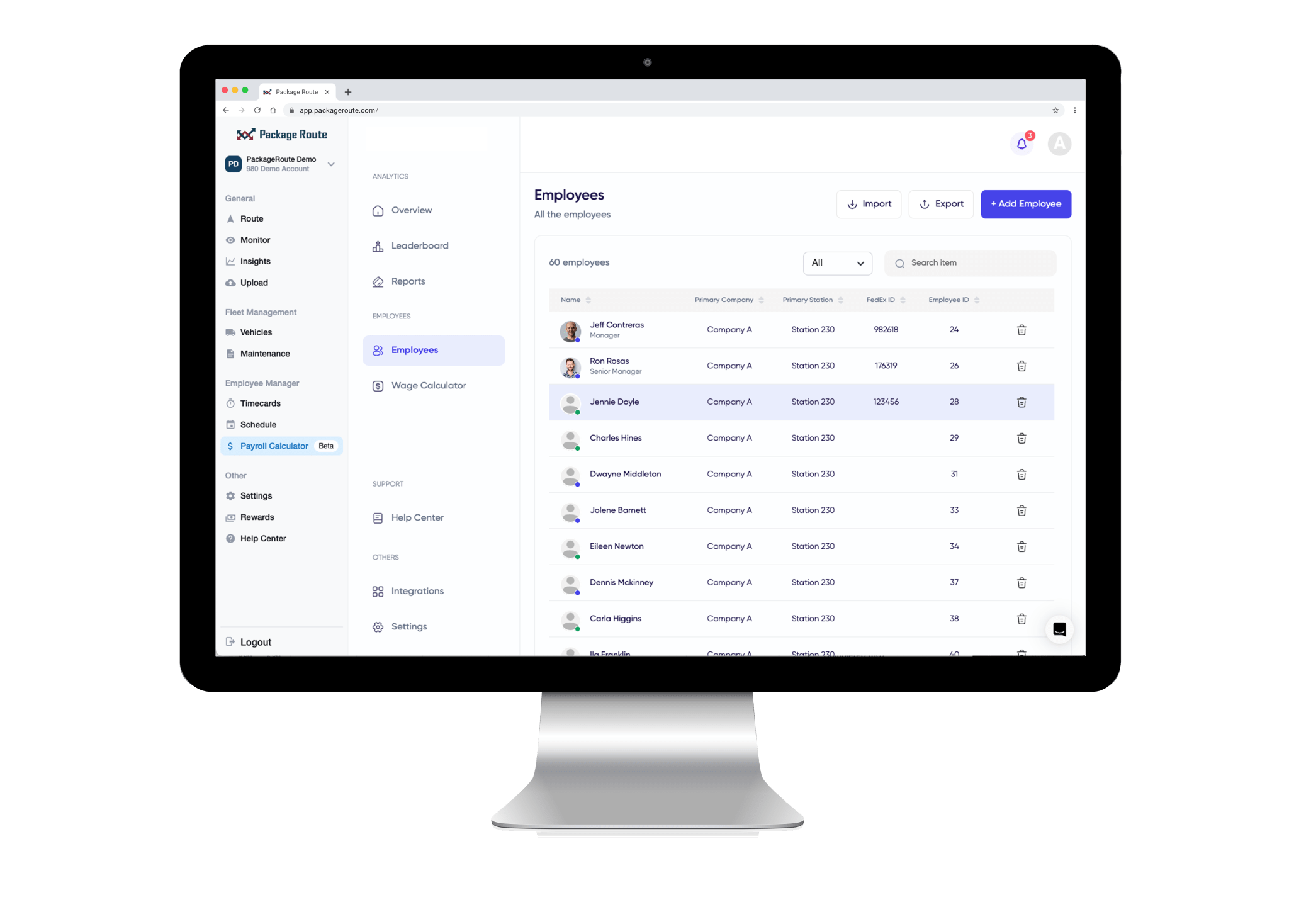 Product Overview | PackageRoute