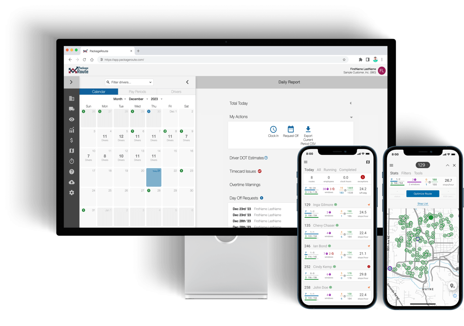 New Feature - Time Window Filter | PackageRoute
